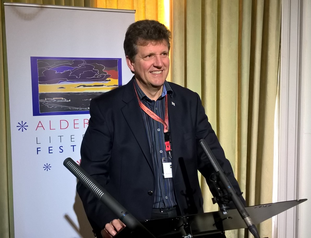 Alderney Literary Festival – Jason Monaghan